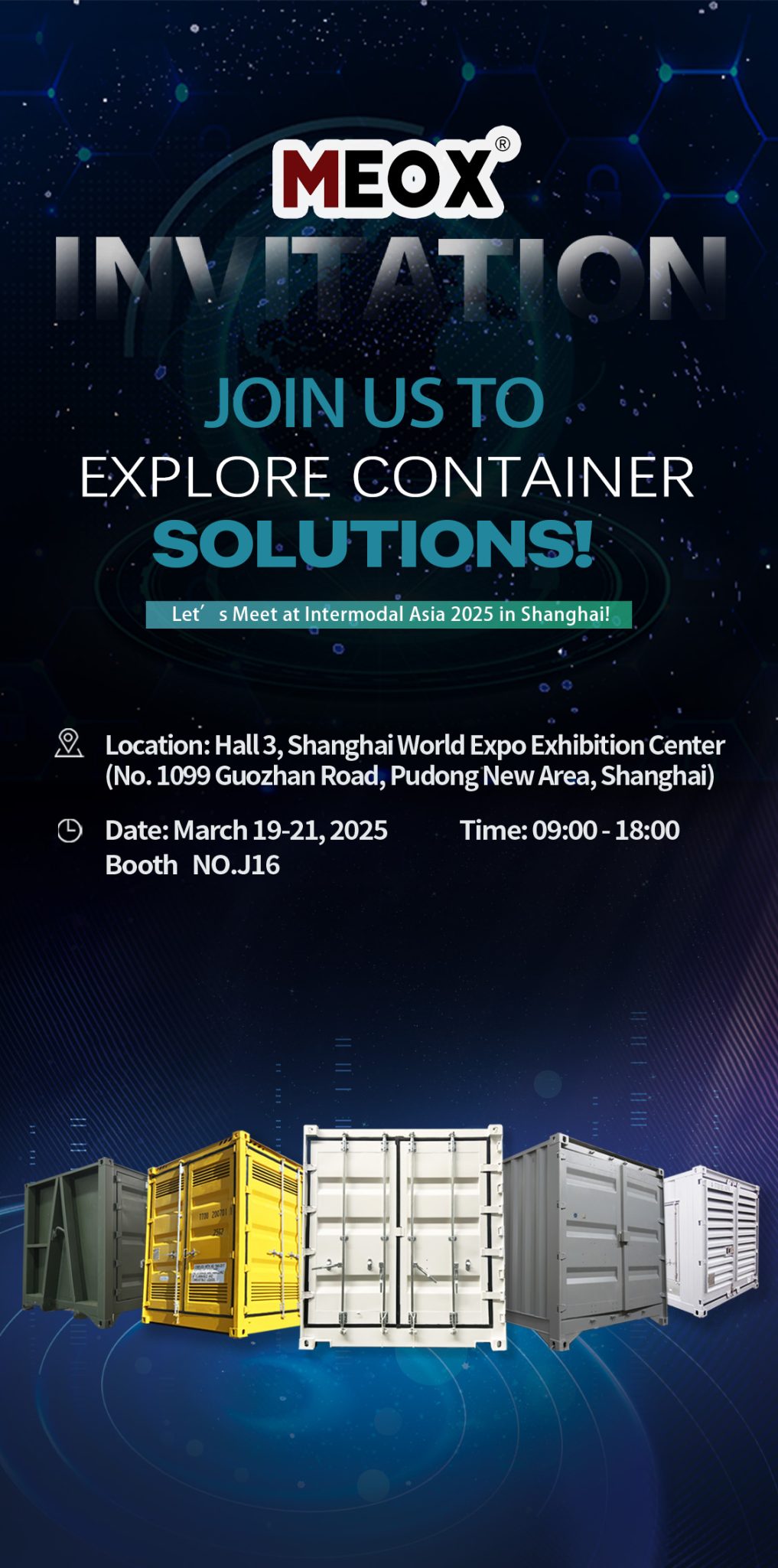 MEOX at Intermodal Asia 2025: Smart Energy Solutions