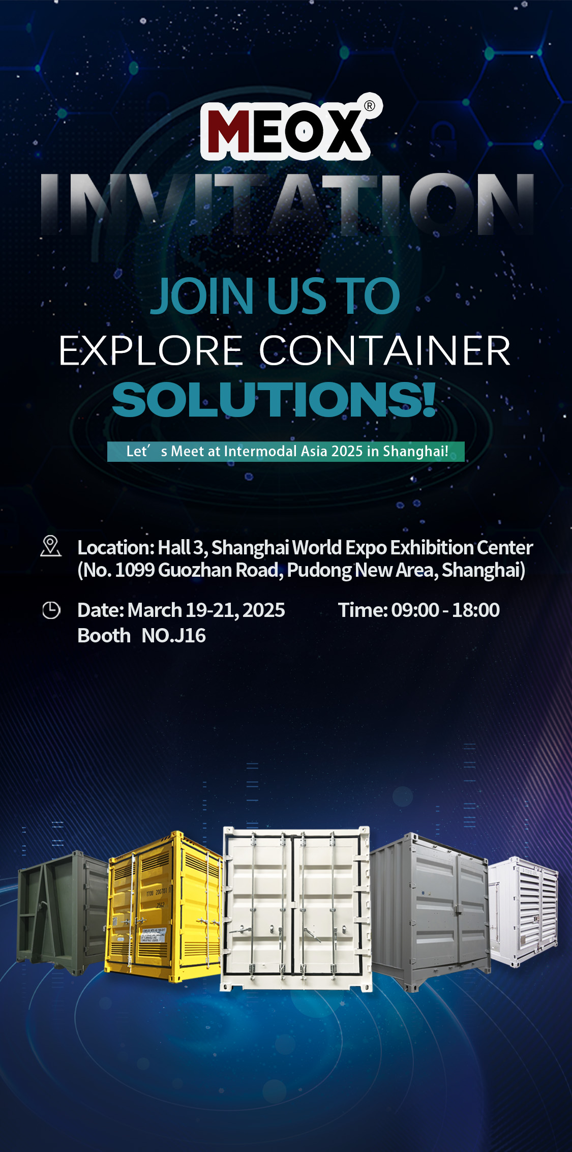 MEOX at Intermodal Asia 2025: Smart Energy Solutions