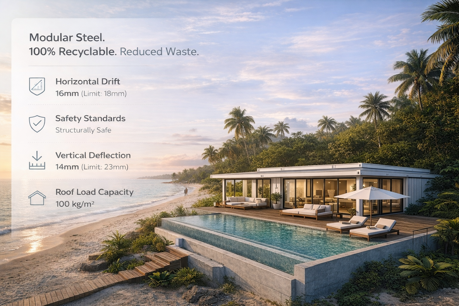 Container House for Resorts | Eco-Friendly Design - ZN MEOX