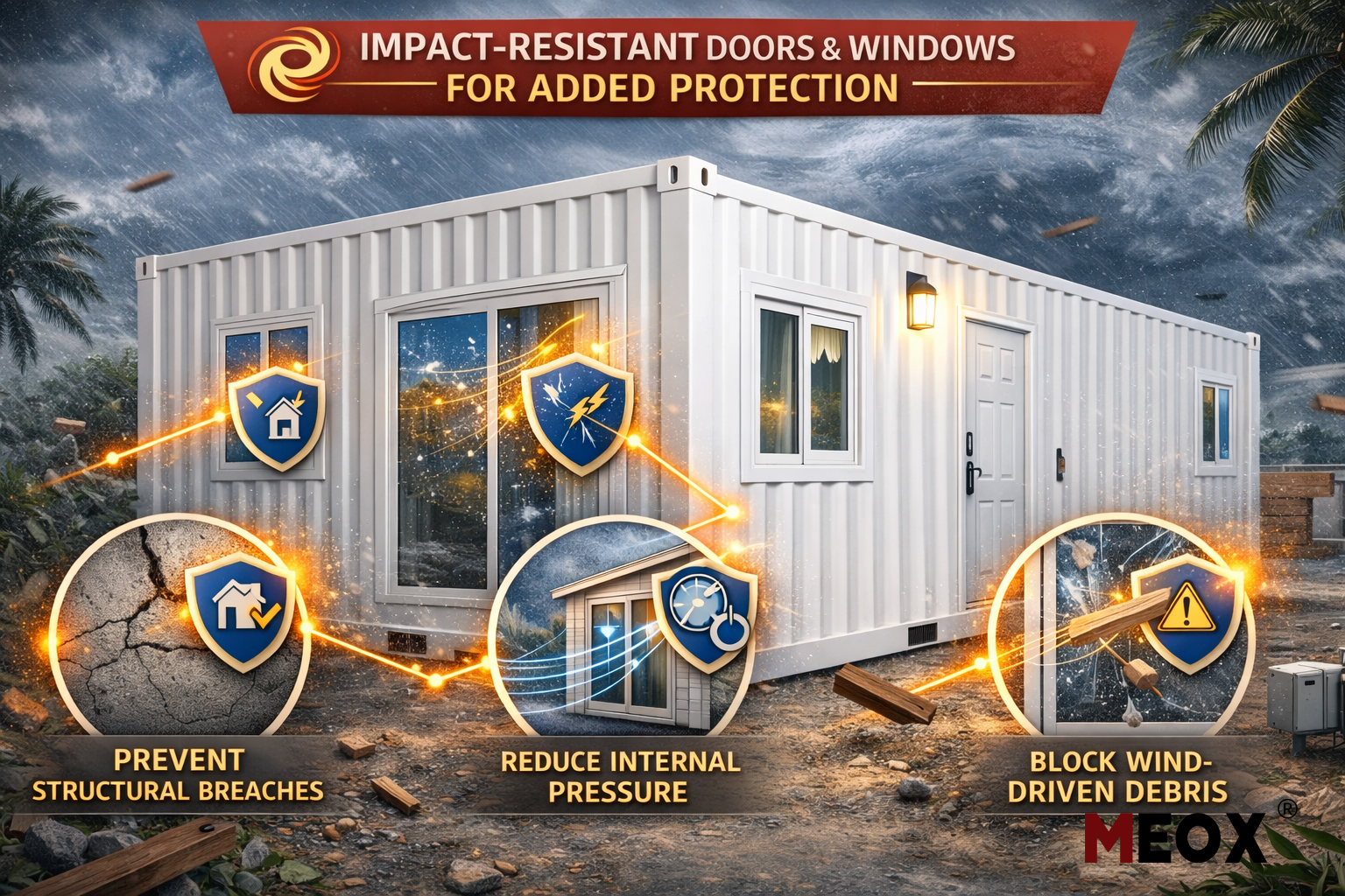 Hurricane-Rated Modular Home for High-Wind Regions - ZN MEOX