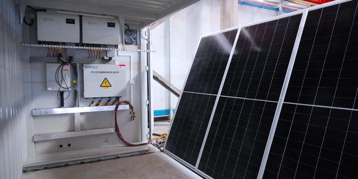 Portable Solar Energy for Temporary Container Server Rooms - ZN MEOX